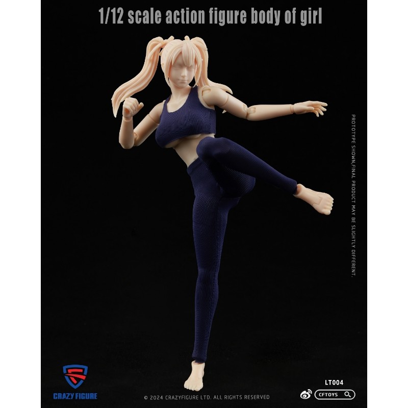 [คลังสินค้าพร้อม] Cftoys Girl Body Male Body Movable 1/12 Doll Figure ...