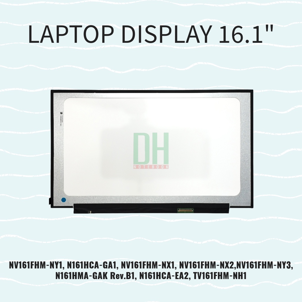 16.1 SLIM 40 PIN FHD IPS 144Hz ไม่มีหู NV161FHM-NY1 N161HCA-GA1 ...