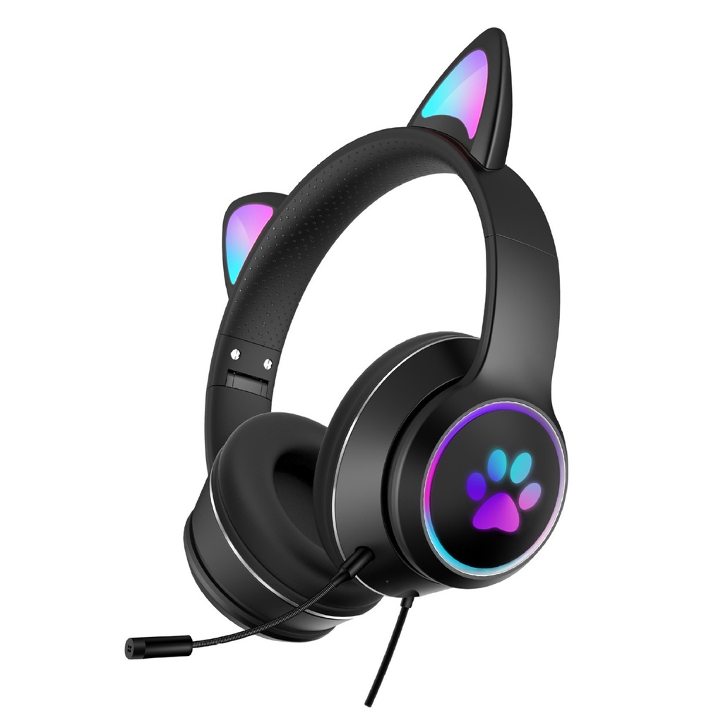 【XSDA】AKZ-022 Headset Mega Bass Noise Reduction RGB Light 3. | Shopee ...
