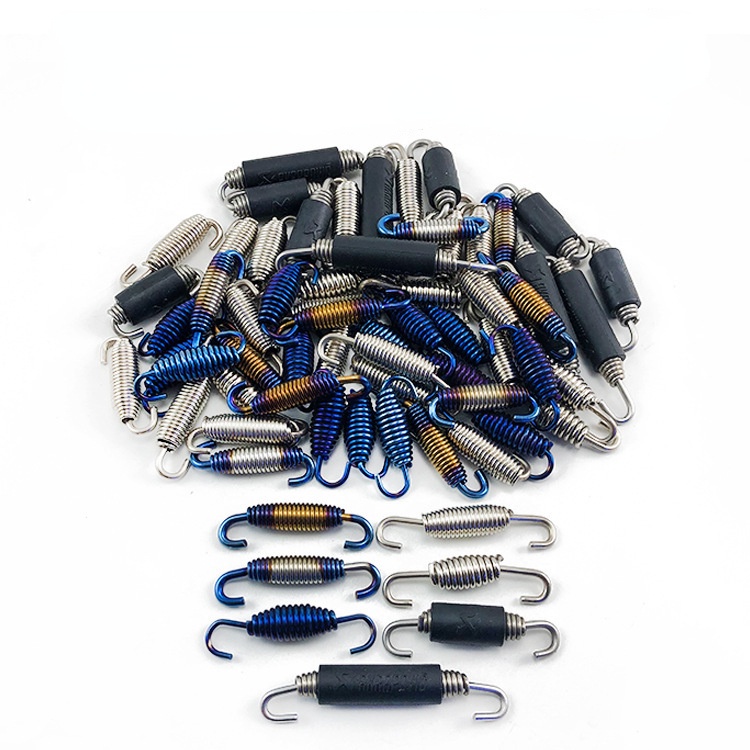 Motorcycle exhaust pipe spring, tension spring, stainless steel ...