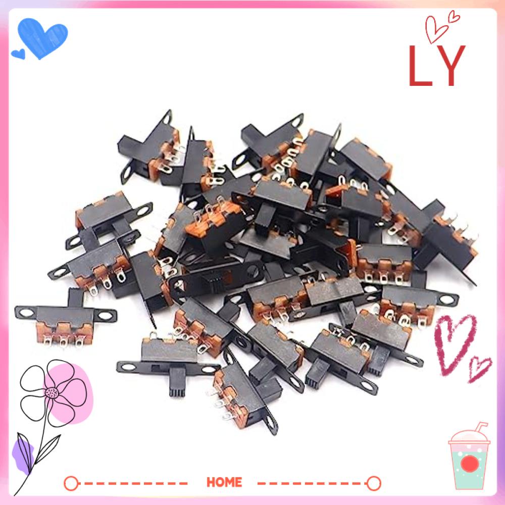 Ly สวิตช์สไลด์ ไมโครมินิ SPDT 3 Pin 2 ตําแหน่ง 5 มม. 50V 0.5A SS12F15-G5 100 ชิ้น | Shopee Thailand