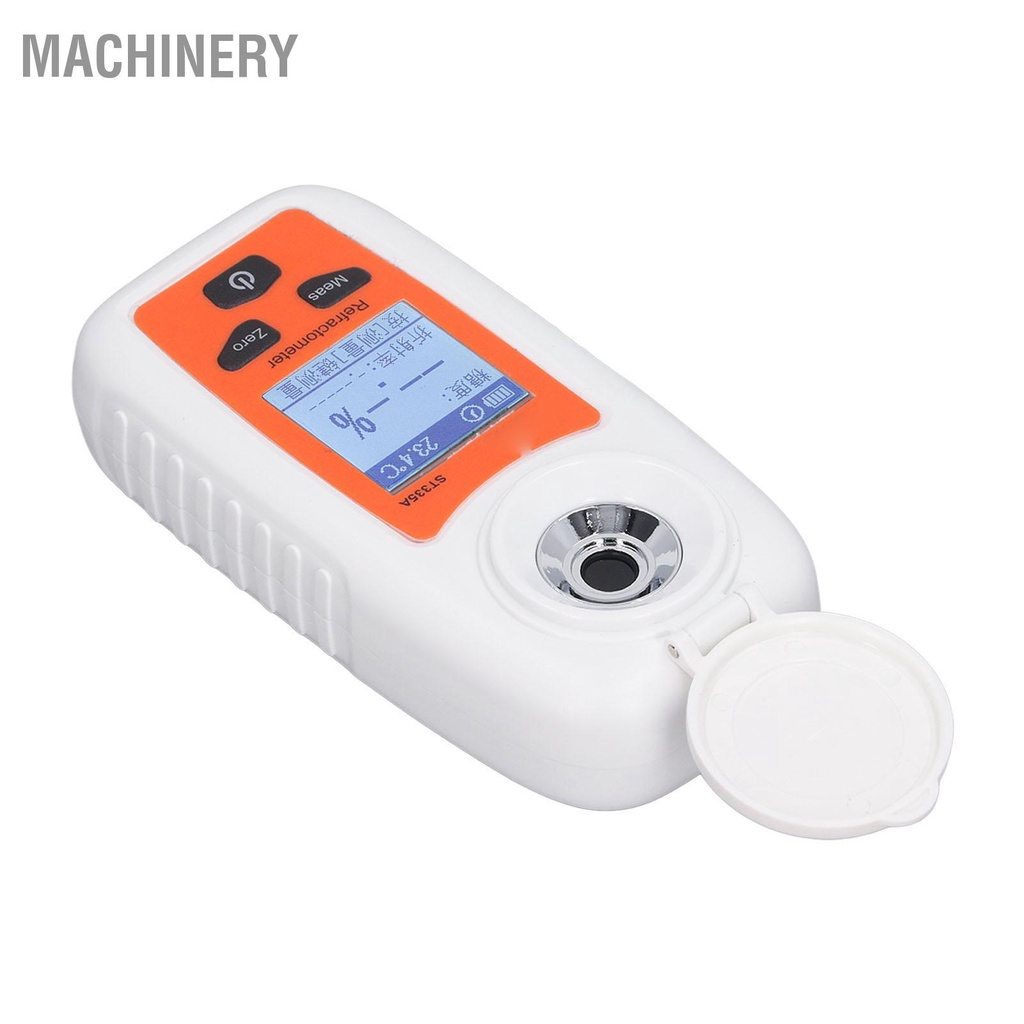 Machinery LCD Brix Digital Refractometer ฝาครอบกันฝุ่นกันลื่น เครื่องวัดความหวานสำหรับผลไม้ ...