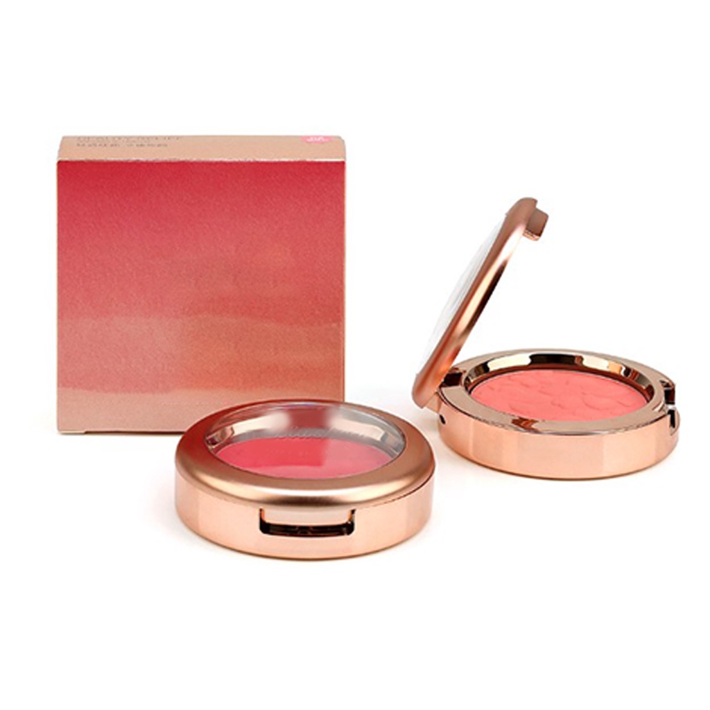 BM3 Face Blush Powder Light Fine แบบพกพา น้ำหนักเบา Easy Colored สำหรับ ...