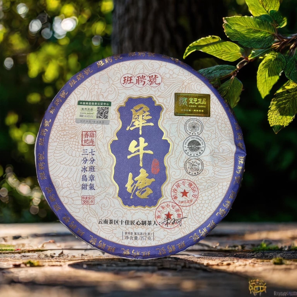 ชาผู่เอ๋อร์ดิบ Pasha Xi NIU Tang ปี 2022 357g [ 2022 帕莎犀牛塘357克] | Shopee Thailand