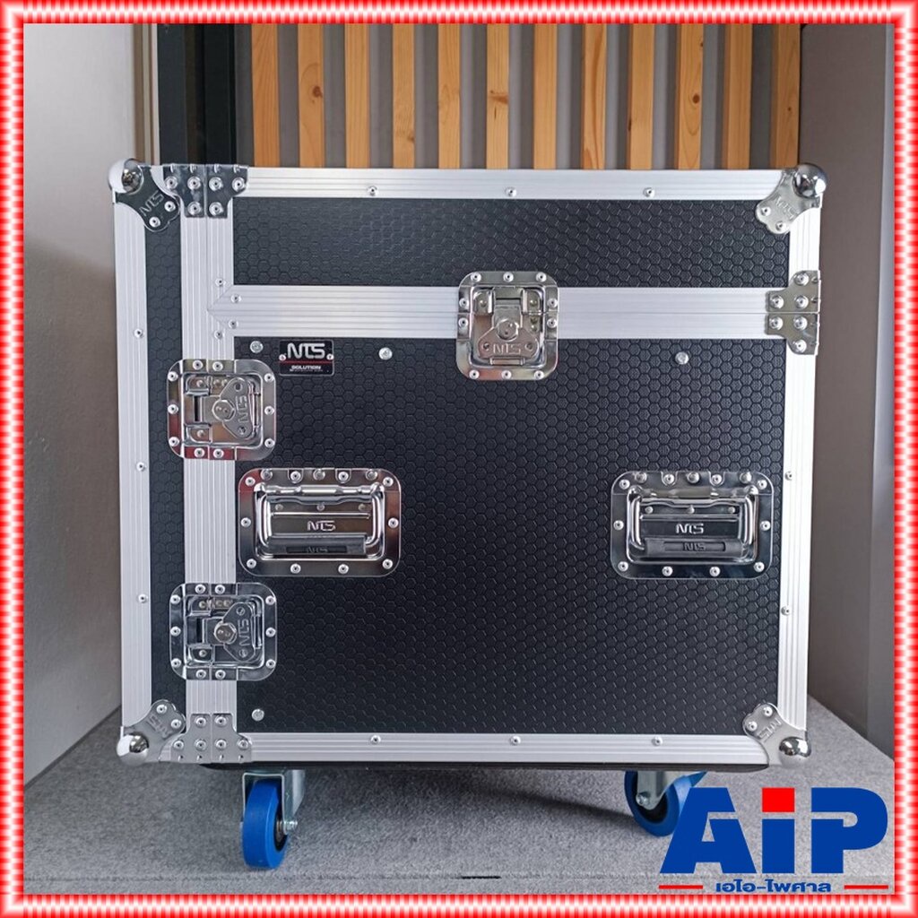 NTS RACK SC-MC10U 3ฝาลึก22นิ้ว RACK 3 ฝา พร้อมล้อ พื้นที่สำหรับเก็บเครื่องเสียง 10U SCMC10U SC ...