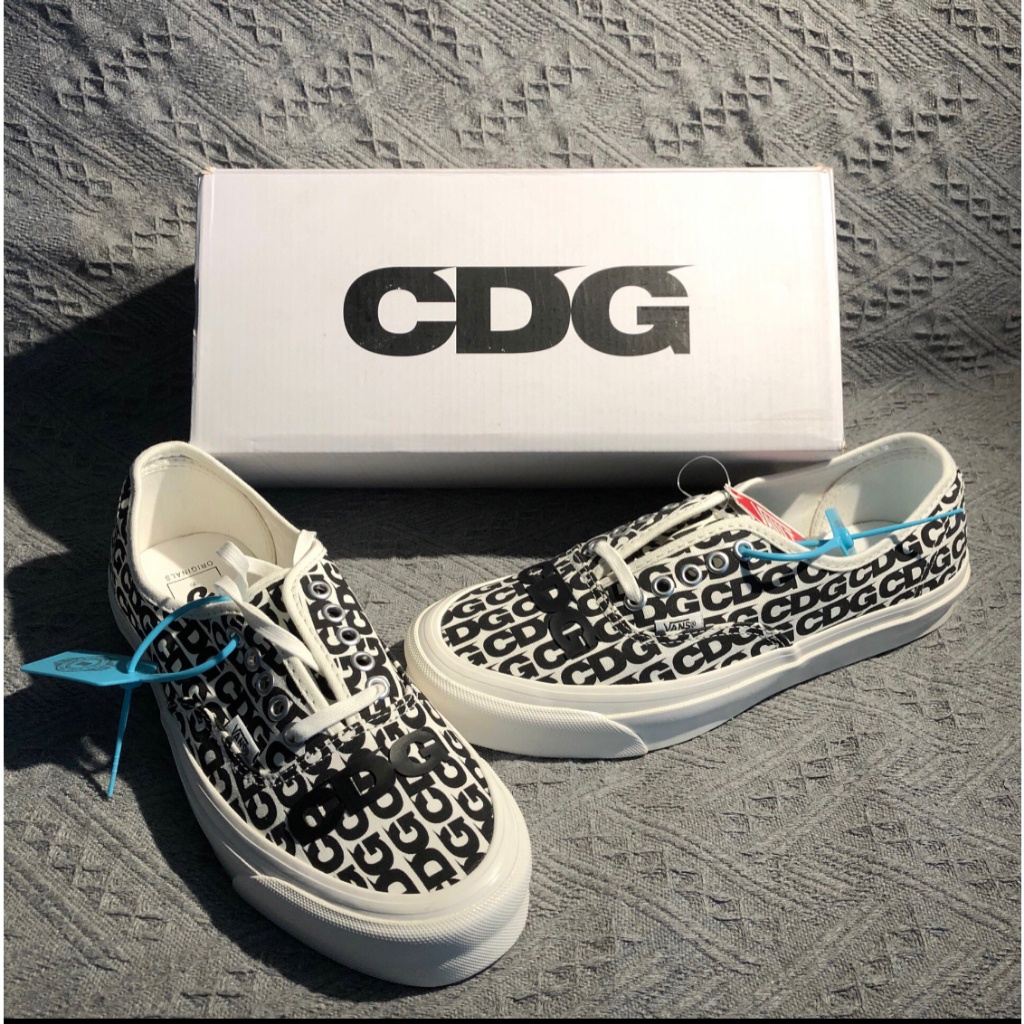 ♞Vans 【Ready Stock】CDG x Vans Authentic Og Lx ชื่อร่วม plimsolls ตัว ...