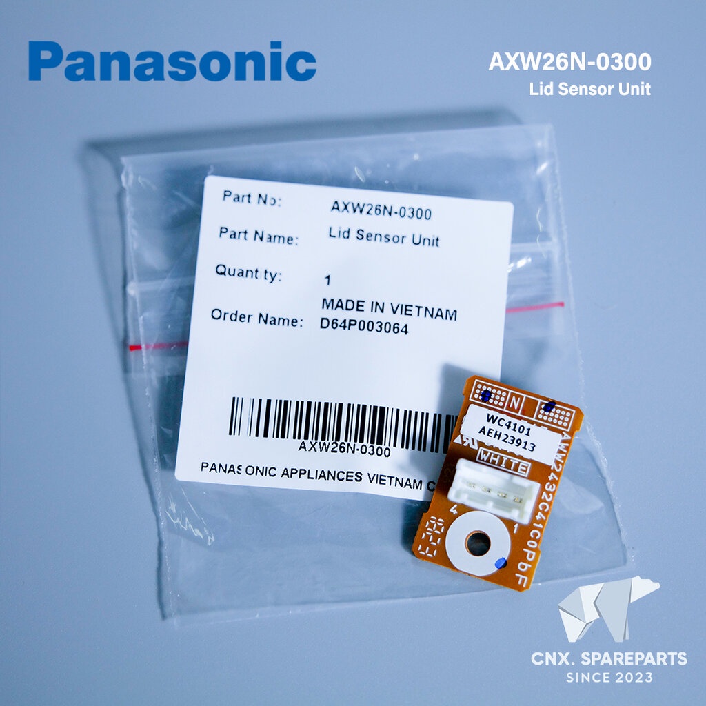 AXW26N-0300 เซ็นเซอร์ฝาถังเครื่องซักผ้า Panasonic (Lid Sensor) อะไหล่ ...