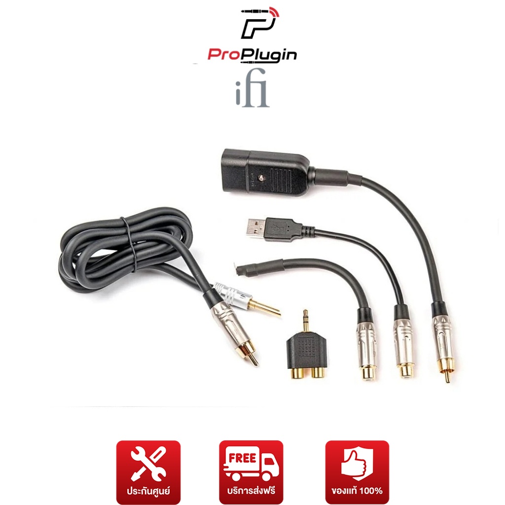 iFi Audio Groundhog+ สายสัญญาณลดเสียงรบกวน จี่ฮัม (ProPlugin) | Shopee Thailand