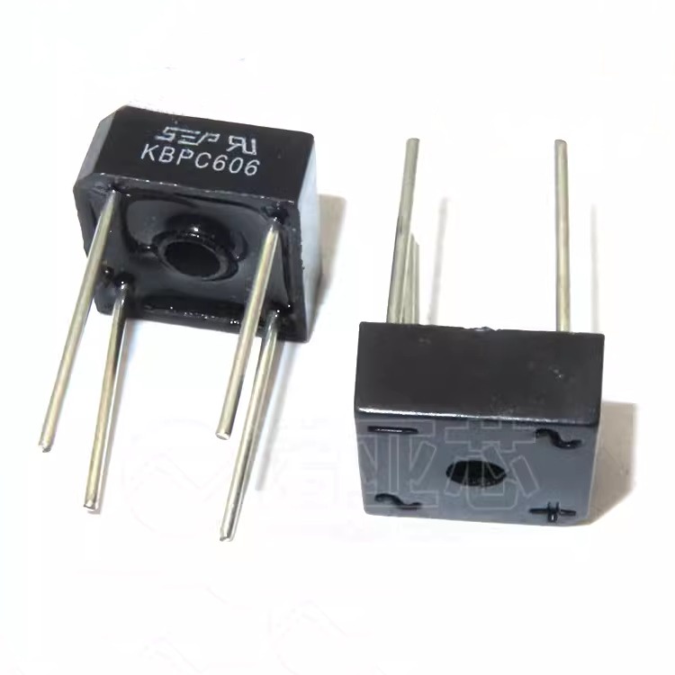 ใหม่ สะพานซีลพลาสติก สี่ขา KBPC1010 610 608 606 810 3510W 310T | Shopee ...