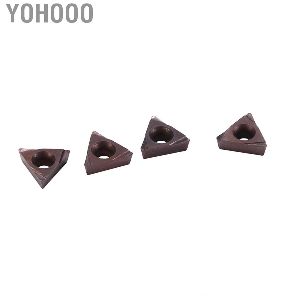 Yohooo Carbide Turning Tools Small Compact Inserts for Wood Lathe ...