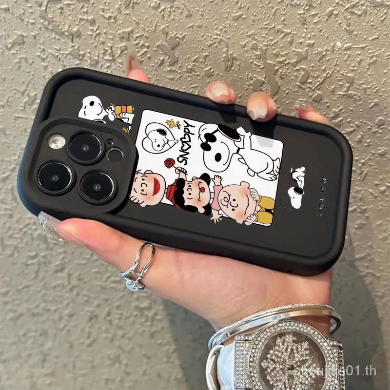 เคสโทรศัพท์มือถือ ลายการ์ตูน Snoopy Sky สําหรับ Apple Iphone 15promax ...