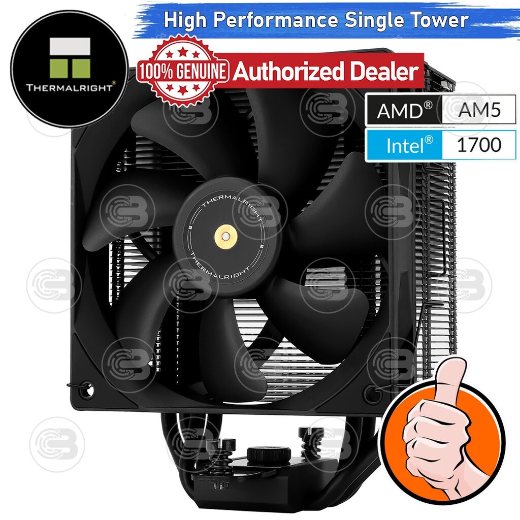 [CoolBlasterThai] Thermalright Assassin Spirit 120 EVO DARK CPU Heat ...