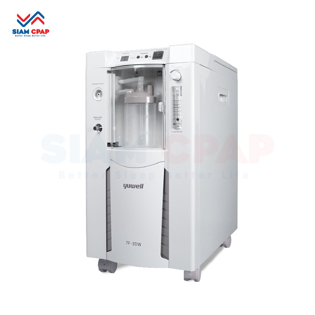 เครื่องผลิตออกซิเจน ขนาด 3 ลิตร Yuwell รุ่น 7F-3DW ประกันศูนย์ไทย 3 ปี ...