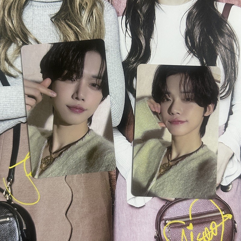 Yeonjun photocard official TXT,การ์ดอัลบั้มญี่ปุ่น | Shopee Thailand