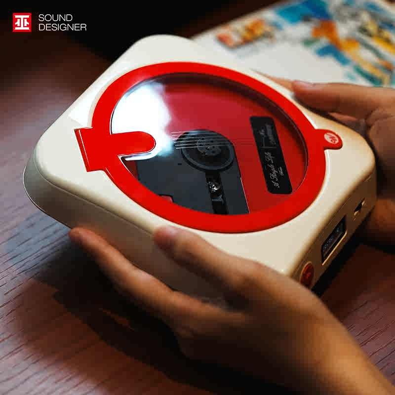 Wizard Single Life W cd PLAYER บลูทูธ cd แบบพกพา PLAYER cd Disc อัลบั้ม ...