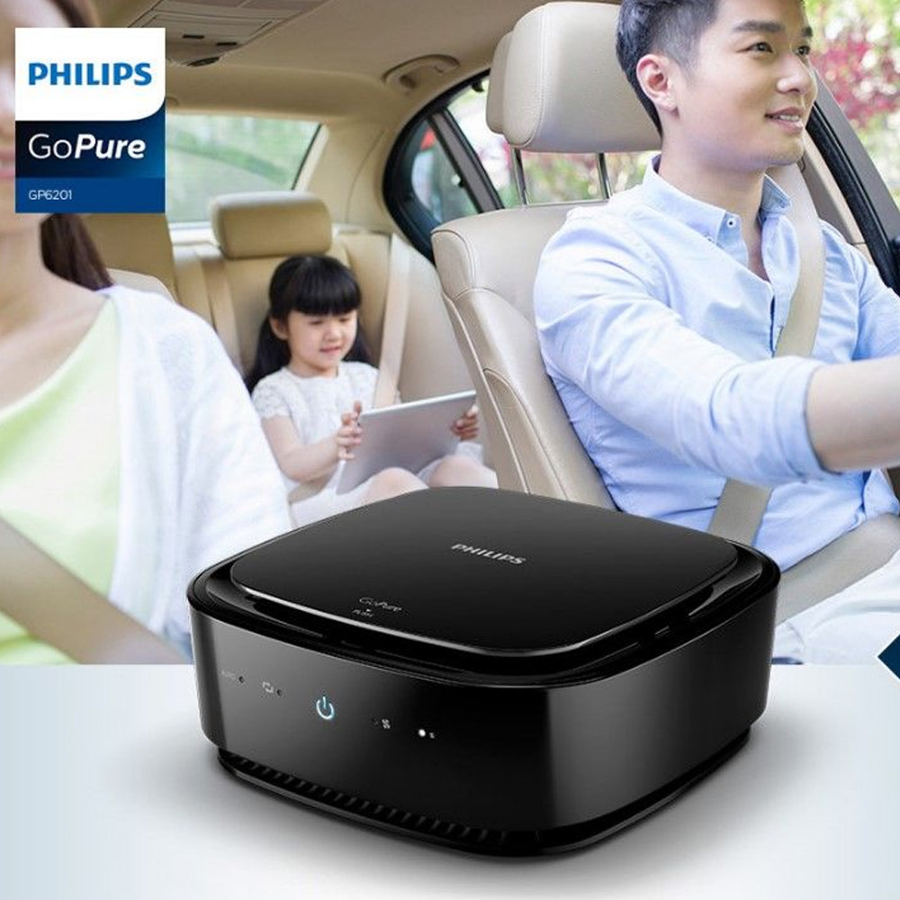 Philips GoPure GP6201 Car Air Purifier LED Wind Fine Dust Removal ...