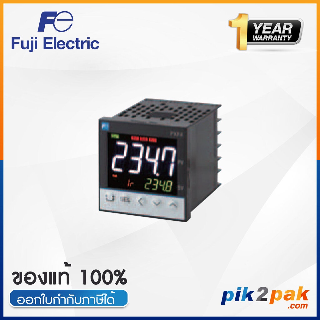 PXF4ABY2-FV100 : เครื่องควบคุมอุณหภูมิ 48x48mm SPDT, 2 points 100-240VAC - Fuji Electric Temp ...