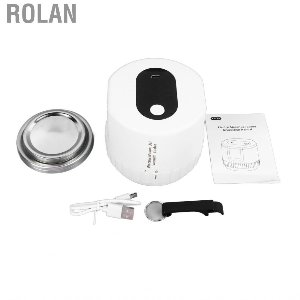 Rolan Automatic Canning Jar Vacuum Sealing Machine Electric Sealer Kit ...