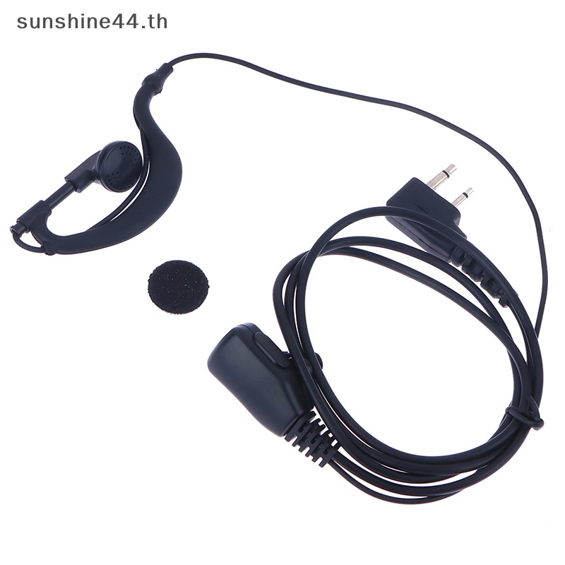 Foursun ชุดหูฟังวิทยุสื่อสาร แบบตะขอเกี่ยวหู D สําหรับ ICOM IC-91A 91AD ...