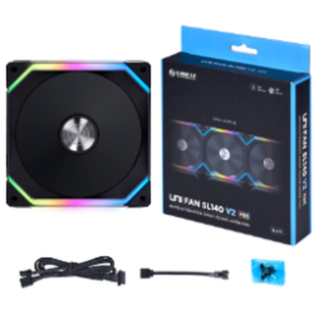 Lian Li UniFan SL140 V2 140mm ARGB Fan (SL-140V2) Single Pack | Shopee Thailand