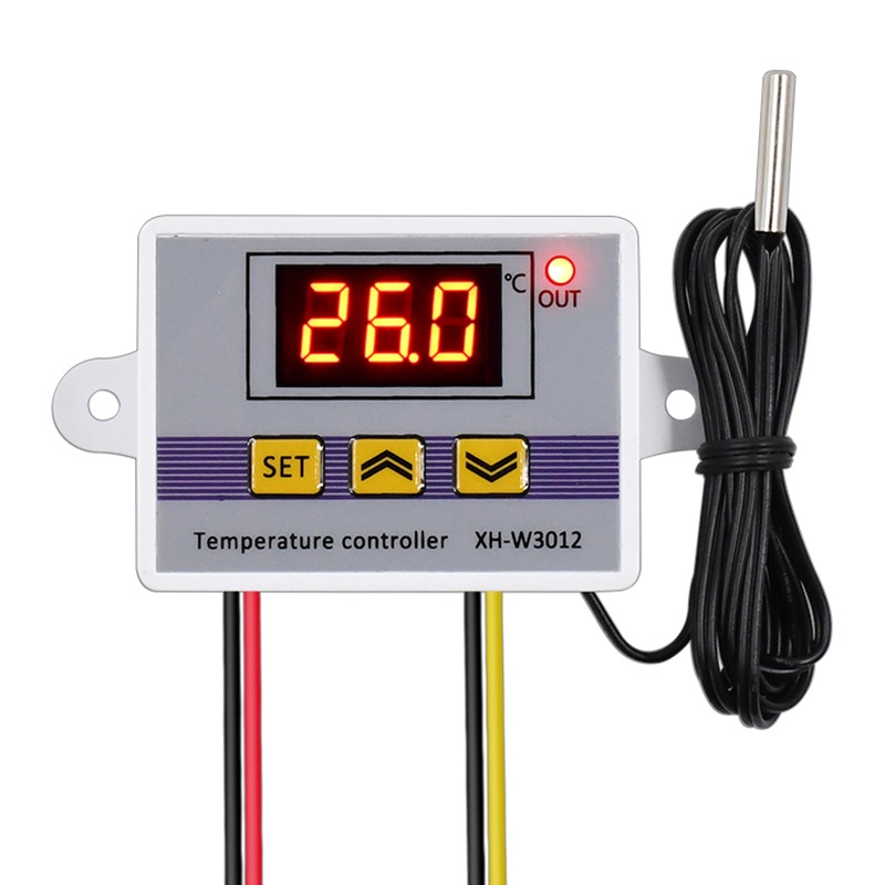 Xh-w3012 เทอร์โมสตัทดิจิตอลความแม่นยําสูง -50~110℃ สวิตช์ควบคุมอุณหภูมิ ...