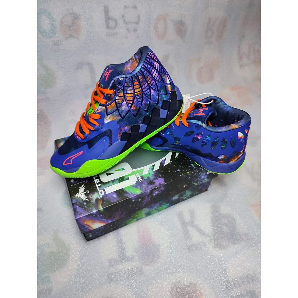 Puma Mb. 01 Lamelo Ball Galaxy Blue Free Socks Basketball Shoes Highest ...