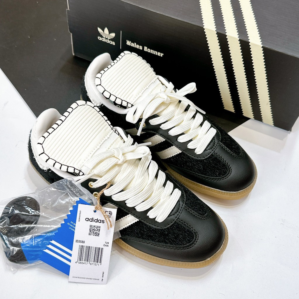 Adidas originals x Wales Bonner Samba'Black Pony' IE0580 Sneakers ...