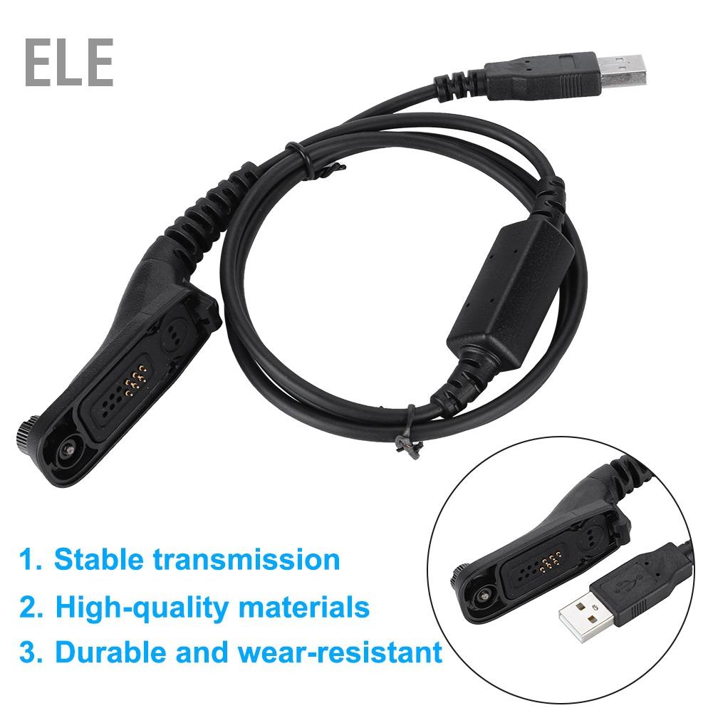 ELE สายการเขียนโปรแกรม USB สำหรับ Motorola XPR6550 / XPR7550 DGP6150 ...