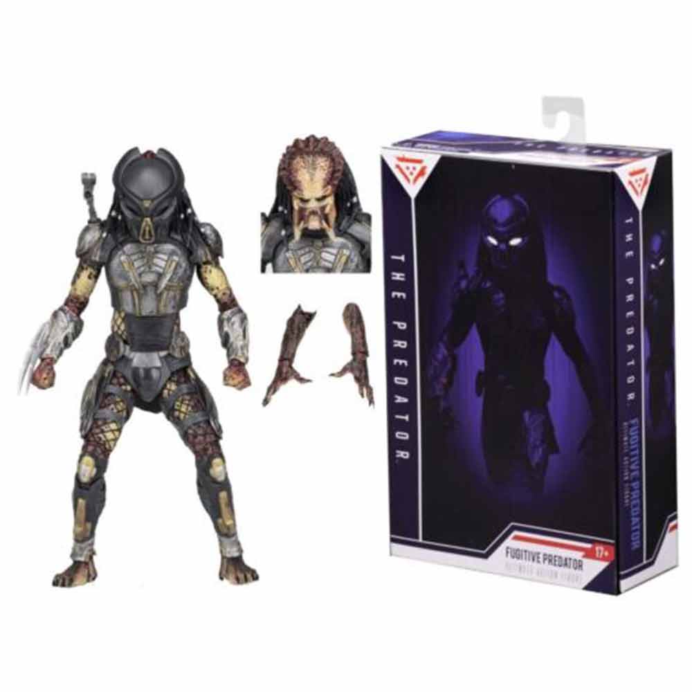 FIGMA ฟิกเกอร์ Predator Fugitive NECA Ultimate 2018 Action Figure Alien ...