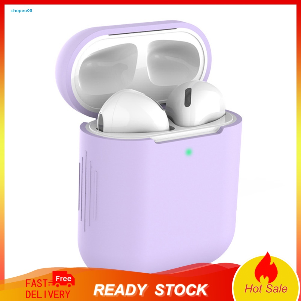 Setn เคสหูฟังไร้สาย ซิลิโคน กันกระแทก สําหรับ Air-pods 1 2 | Shopee Thailand