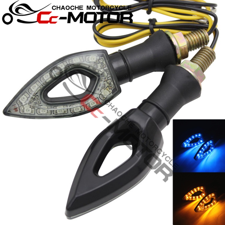 ไฟเลี้ยวด้านหลัง LED สําหรับ Kawasaki ZX-6R 9R 10R ZX-12R ZX-14R | Shopee Thailand