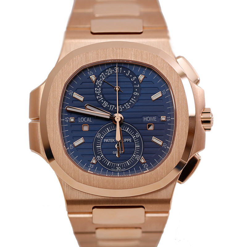 Patek Philippe PP Philippe Philippe Philippe Philippe 5990 Rose Gold นาฬิกาผู้ชาย Automatic ...