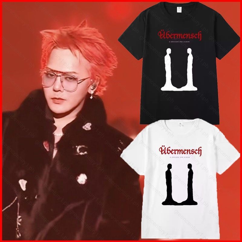 Ys GD G-DRAGON Ubermensch 2025 Word Tour BIGBANG POWER ฤดูร้อนเสื้อยืด ...