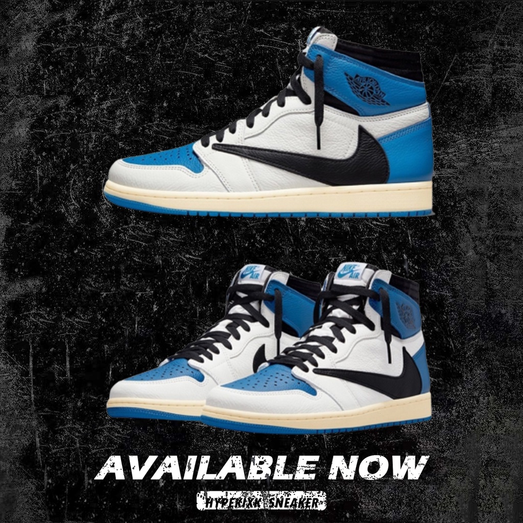 Nike Air Jordan 1 High OG SP shards design x Travis Scott AJ1 | Shopee ...