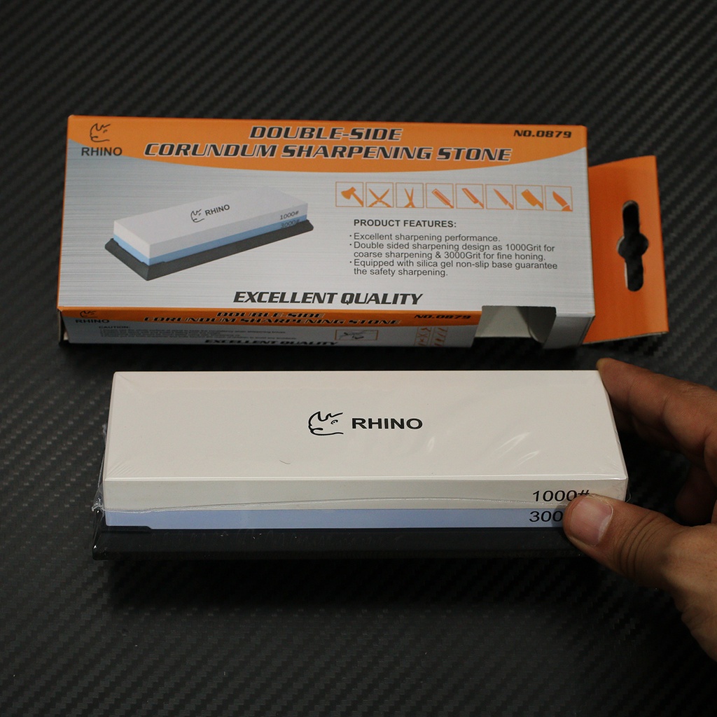 อุปกรณ์ลับมีด หินลับมีด RHINO BRAND No.0879 ความละเอียดสูง DOUBLE ...