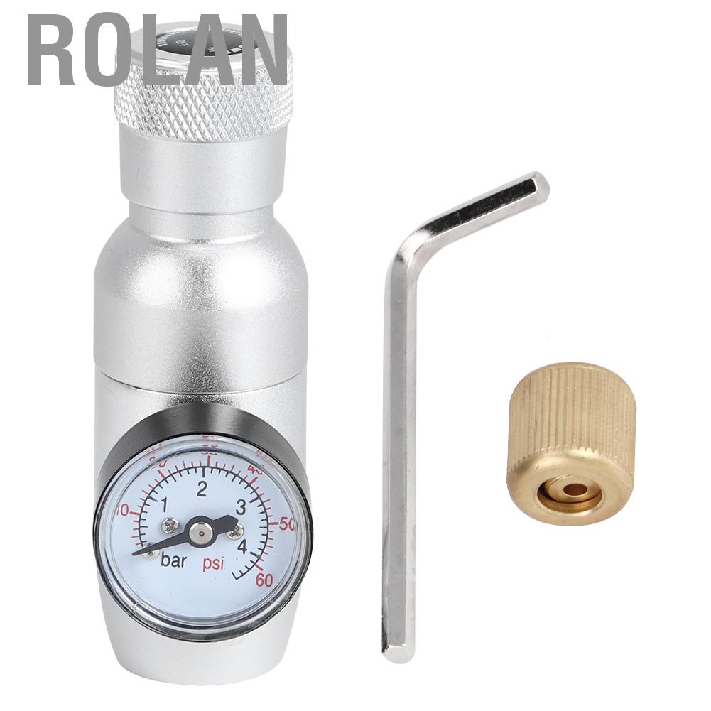 Rolan Mini CO2 Regulator Pressure Reducing Valve Adapter Brew WT ...