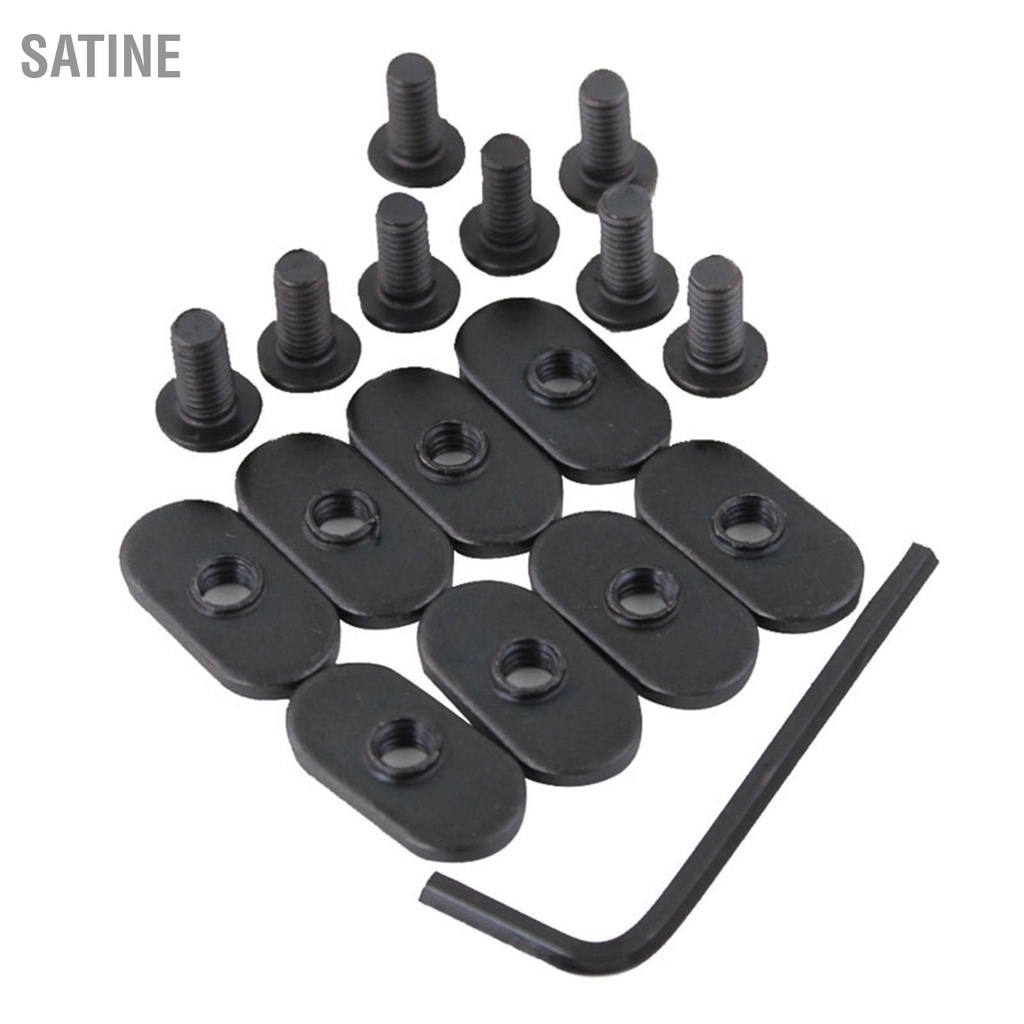 SaTine 4 ชิ้นคู่มือราง Strip ดัดแปลงอุปกรณ์ตกแต่งไม้ Guard ส่วนประกอบ 20 มิลลิเมตรสีดำ | Shopee ...