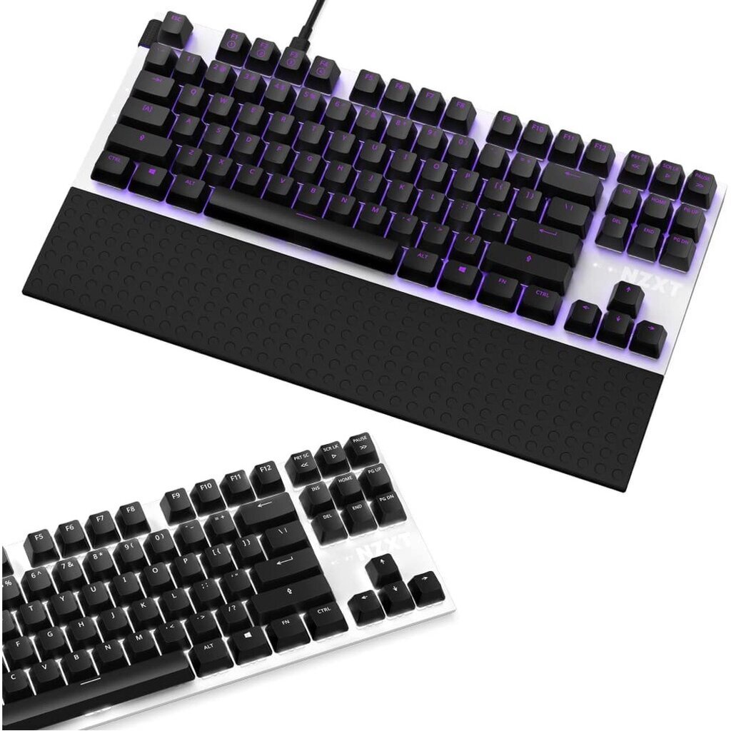 NZXT Function Tenkeyless US RGB Hot Swappable Mechanical Keyboard ...