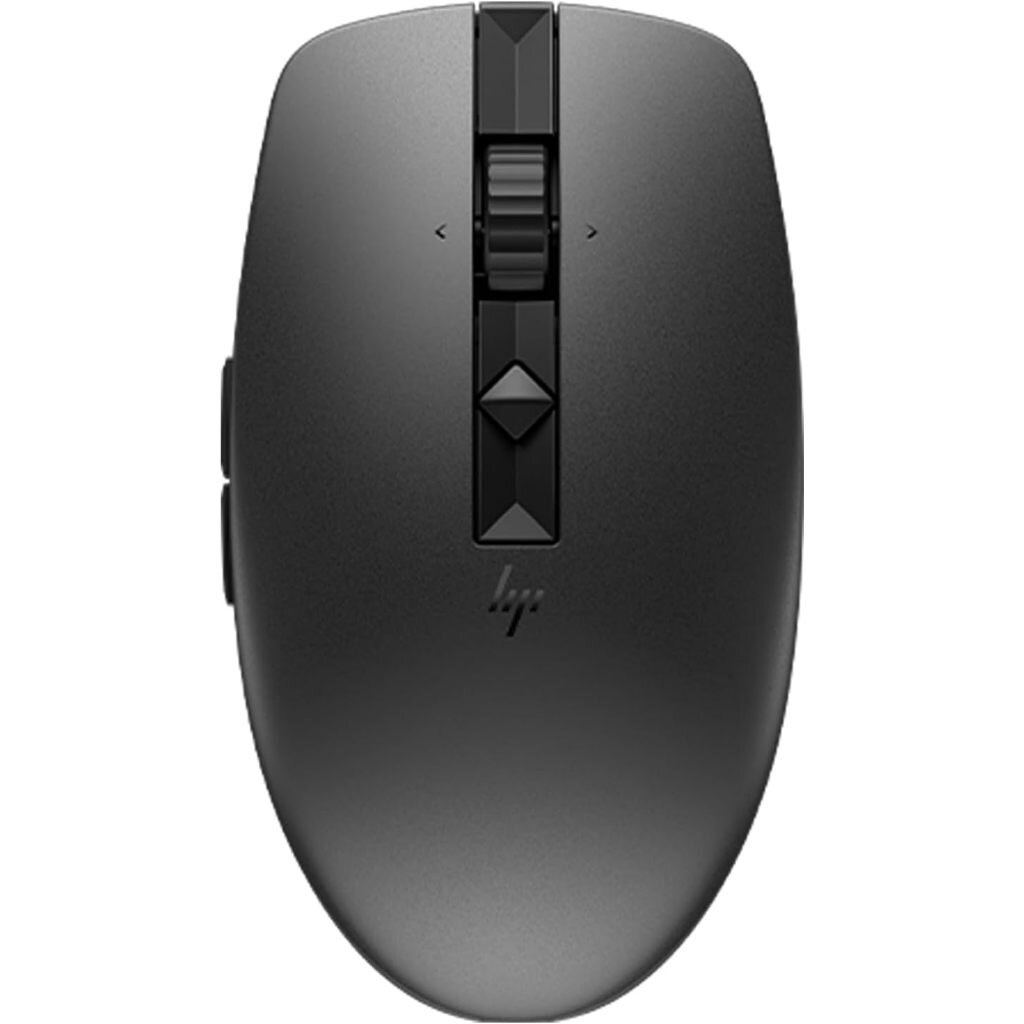 HP 710 Rechargeable SILENT Black Dual Mode (2.4GHz/Bluetooth) Mouse ...