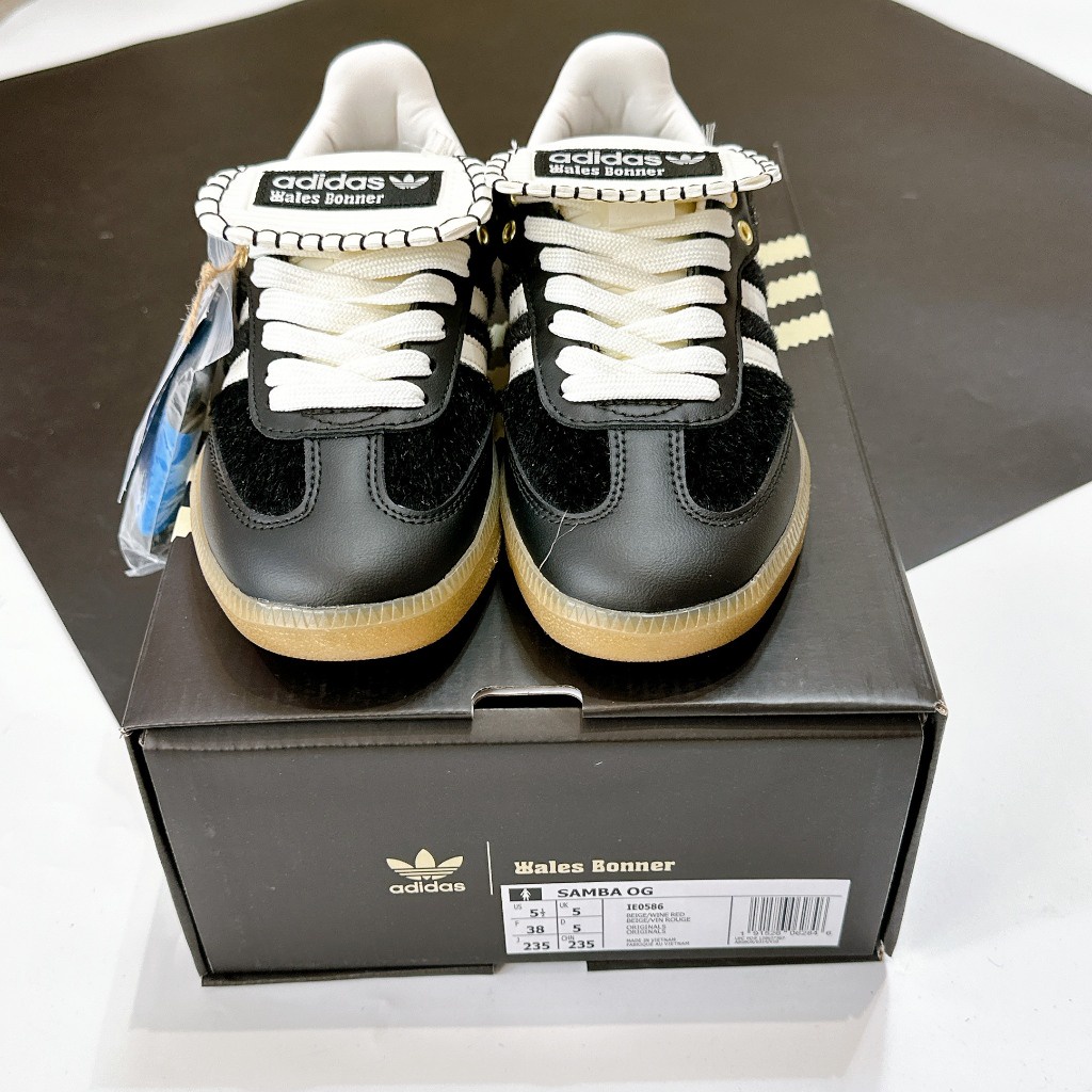Adidas originals x Wales Bonner Samba'Black Pony' IE0580 Sneakers ...