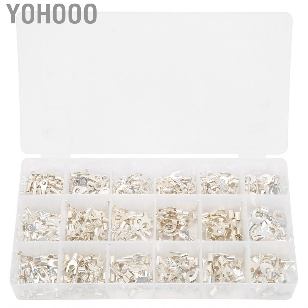 Yohooo Wire Lugs Ring Terminals Connector Heavy Duty Structure for ...
