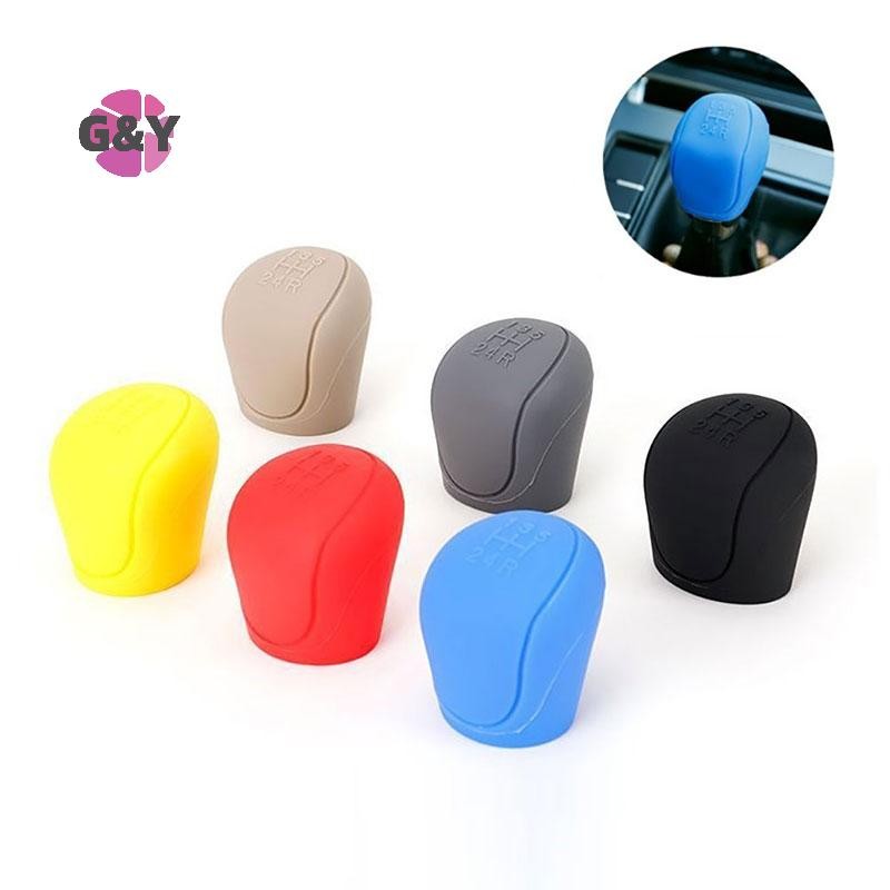G&y ซิลิโคนเกียร์รถหัวเกียร์ Shift Knob Cover เกียร์ Shift Non Slip ...