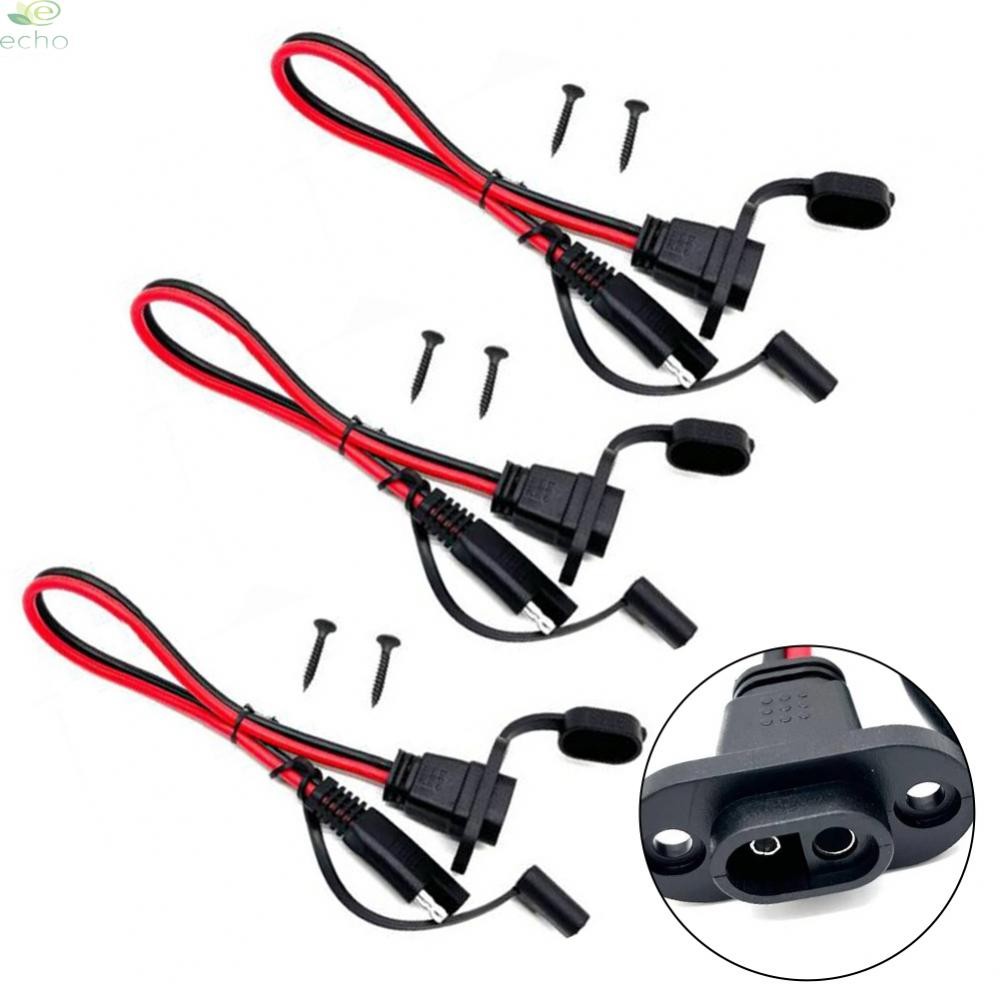 3 ชิ้น SAE Quick Connector Harness 30 ซม. 12AWG SAE อะแดปเตอร์สําหรับแผงโซลาร์เซลล์ | Shopee ...