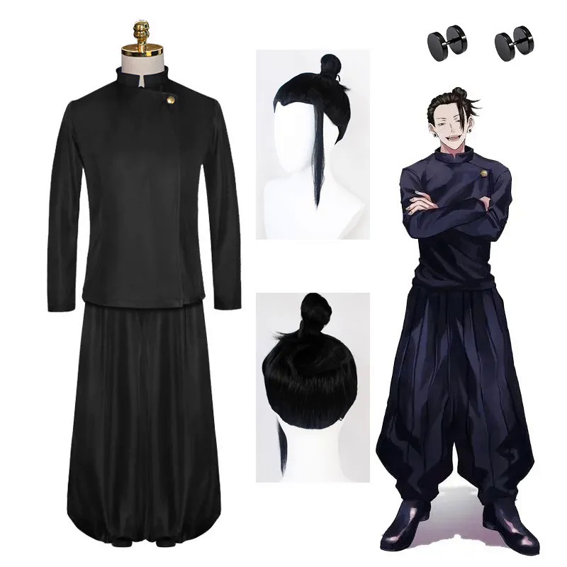 Anime Jujutsu Kaisen Geto Suguru Cosplay Costume Men Women Halloween ...
