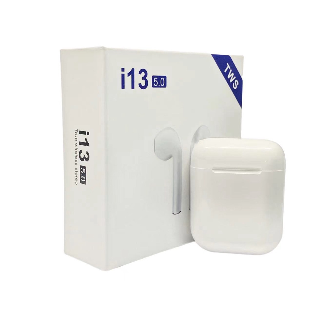 TWS หูฟังi13 หูฟัง TWS รุ่น ใหม่ พร้อมกล่องชาร์จ หูฟังบลูทูธไร้สาย ...