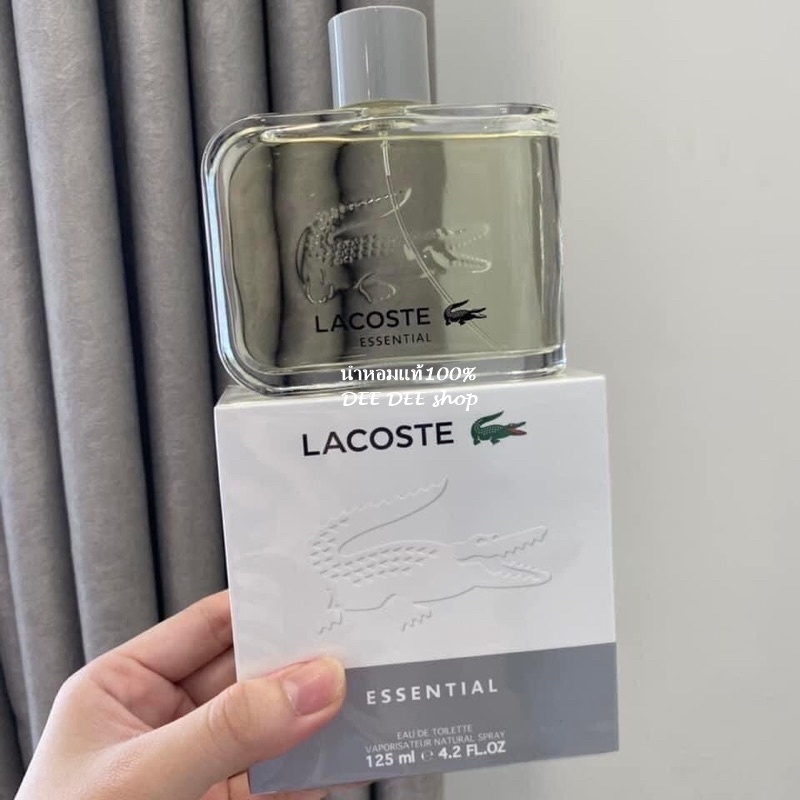 Lacoste Essential EDT 125ml น้ำหอมแท้ 100% | Shopee Thailand