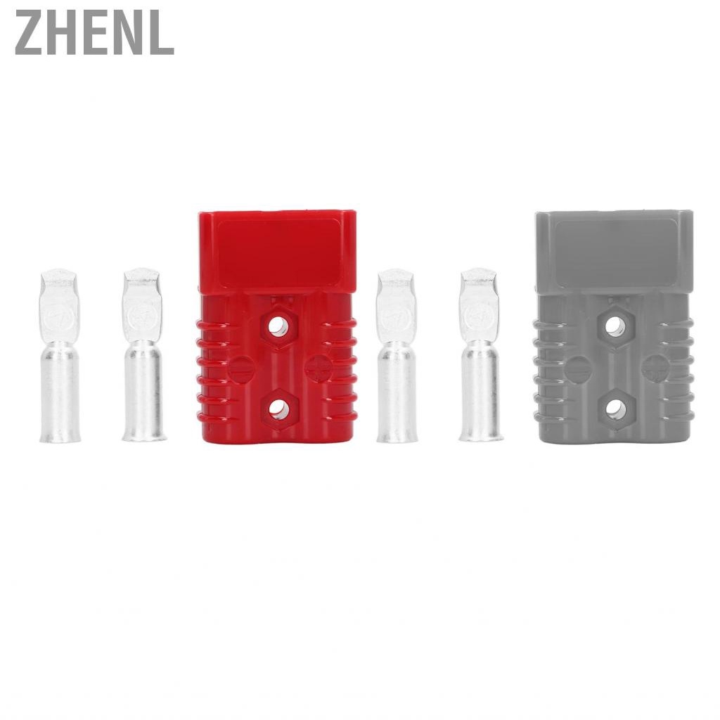 Zhenl Quick Connector Silver Plated Terminals Connect Disconnect Plug ...