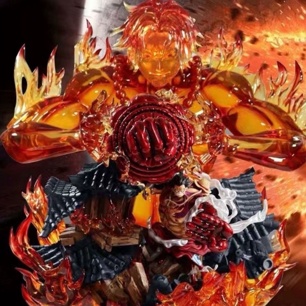 [พร้อมส่ง] ใหม่ ชุดฉากโรงรถ Pvc One Piece GK Series LX Ace Guard Luffy Battle 2023 | Shopee Thailand