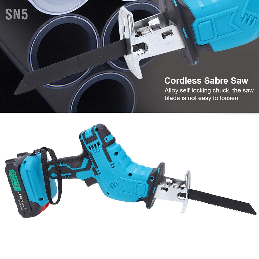 SN5 เลื่อยไฟฟ้า แบตเตอรี่ลิเธียม เลื่อยตัดไม้กลางแจ้งแบบพกพา AC100‑240V | Shopee Thailand