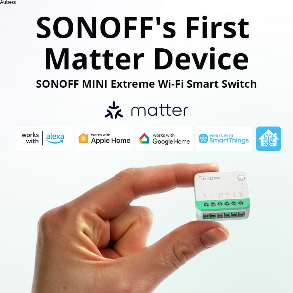 Sonoff Minir4m Mini Extreme สมาร์ท Wi-Fi Esp32 ชิปถอดรีเลย์ Matter ใช้ ...